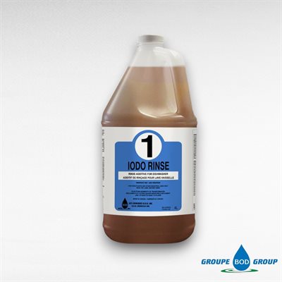 IODO-RINSE Rinse additive with iodine 4x4l #1