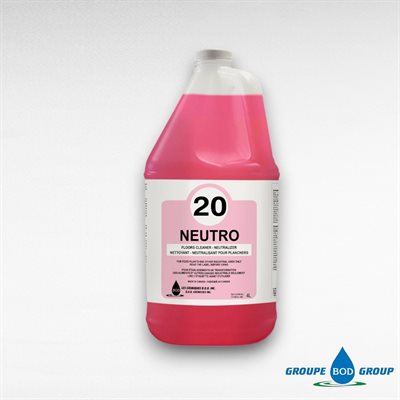 NEUTRO Nettoyeur acide pour plancher 4x4l #20