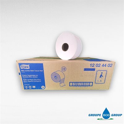 PAPIER HYGIÈNIQUE MINI TORK JRT 12024402 12 X751'' / CS